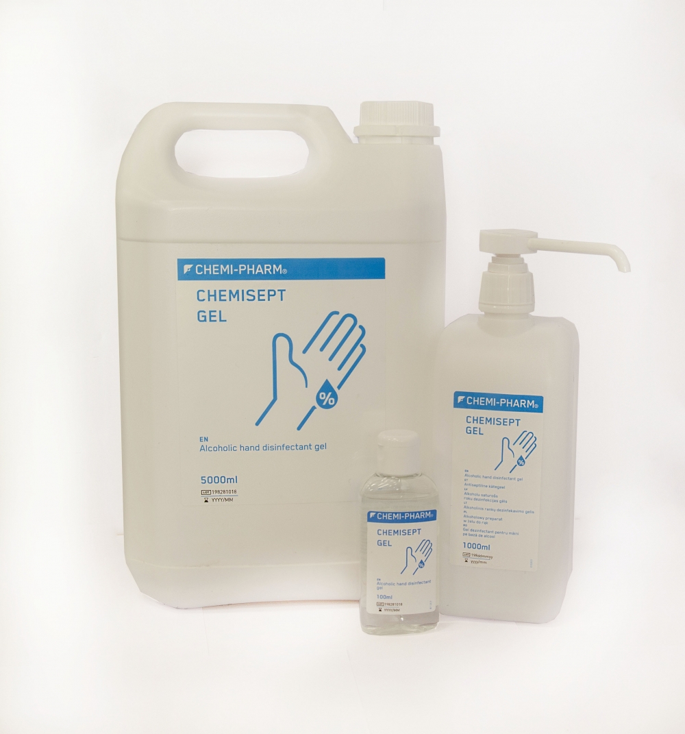 CHEMISEPT GEL - Ādas dezinfekcija - CHEMI-PHARM - Catalog - nms riga