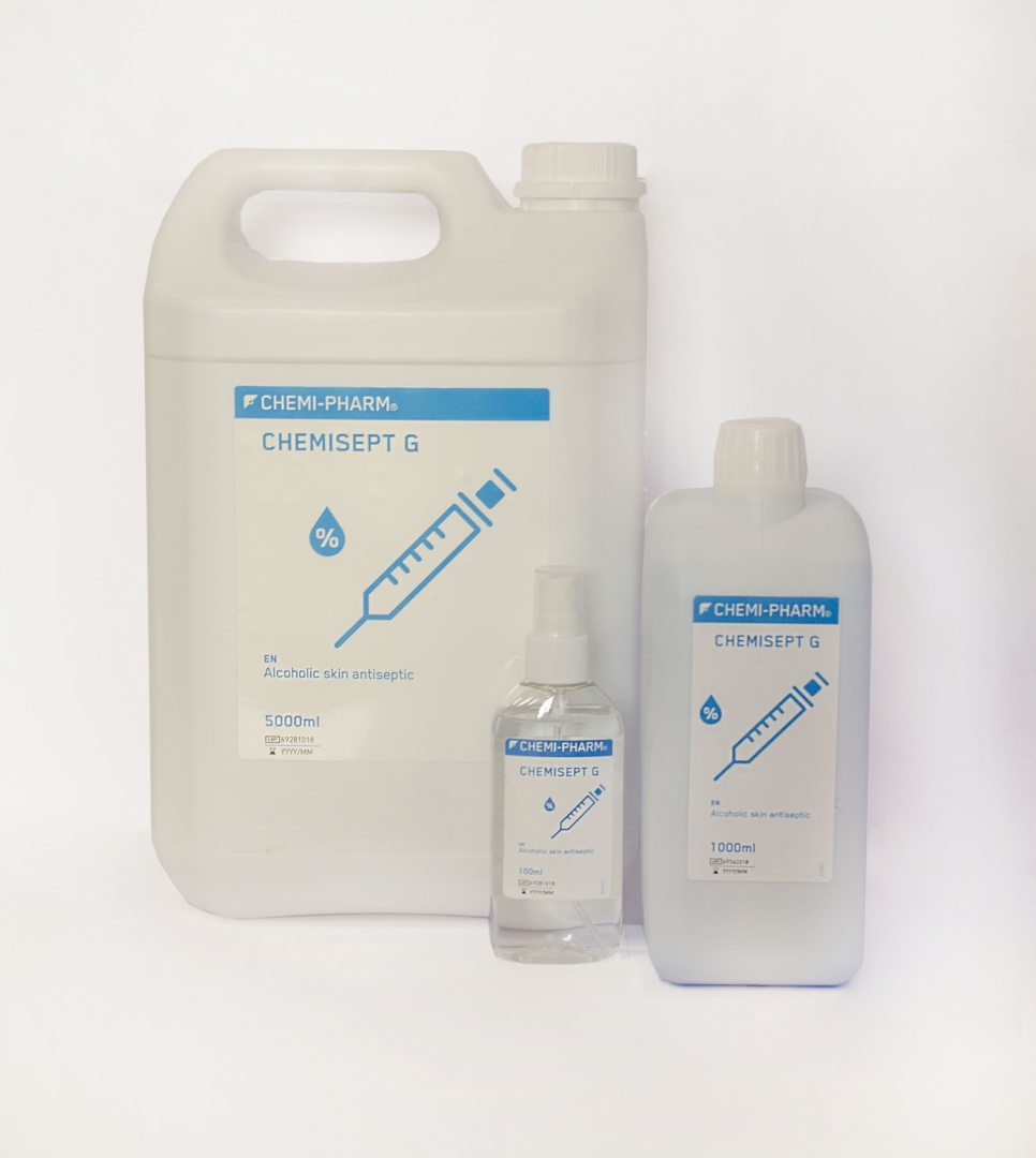 CHEMISEPT G - Ādas dezinfekcija - CHEMI-PHARM - Catalog - nms riga