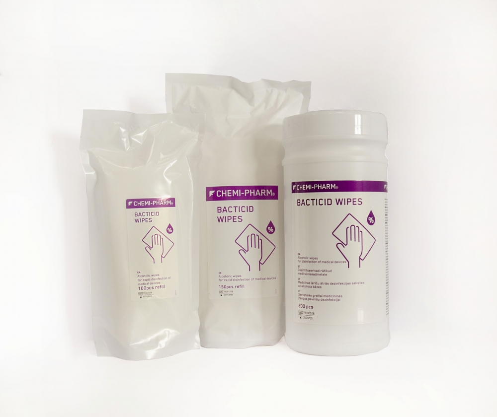 BACTICID WIPES - Virsmu un aprīkojuma dezinfekcija - CHEMI-PHARM ...